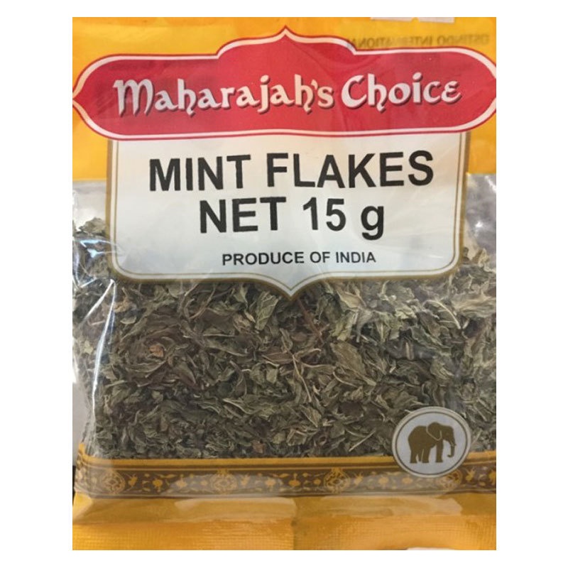 MAHARAJAH'S CHOICE MINT FLAKES 15 GM - AUKART.COM.AU